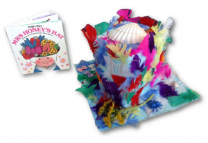 Reception art inspired by the book, ‘Mrs Honey’s Hat’ – Corrie Primary ...